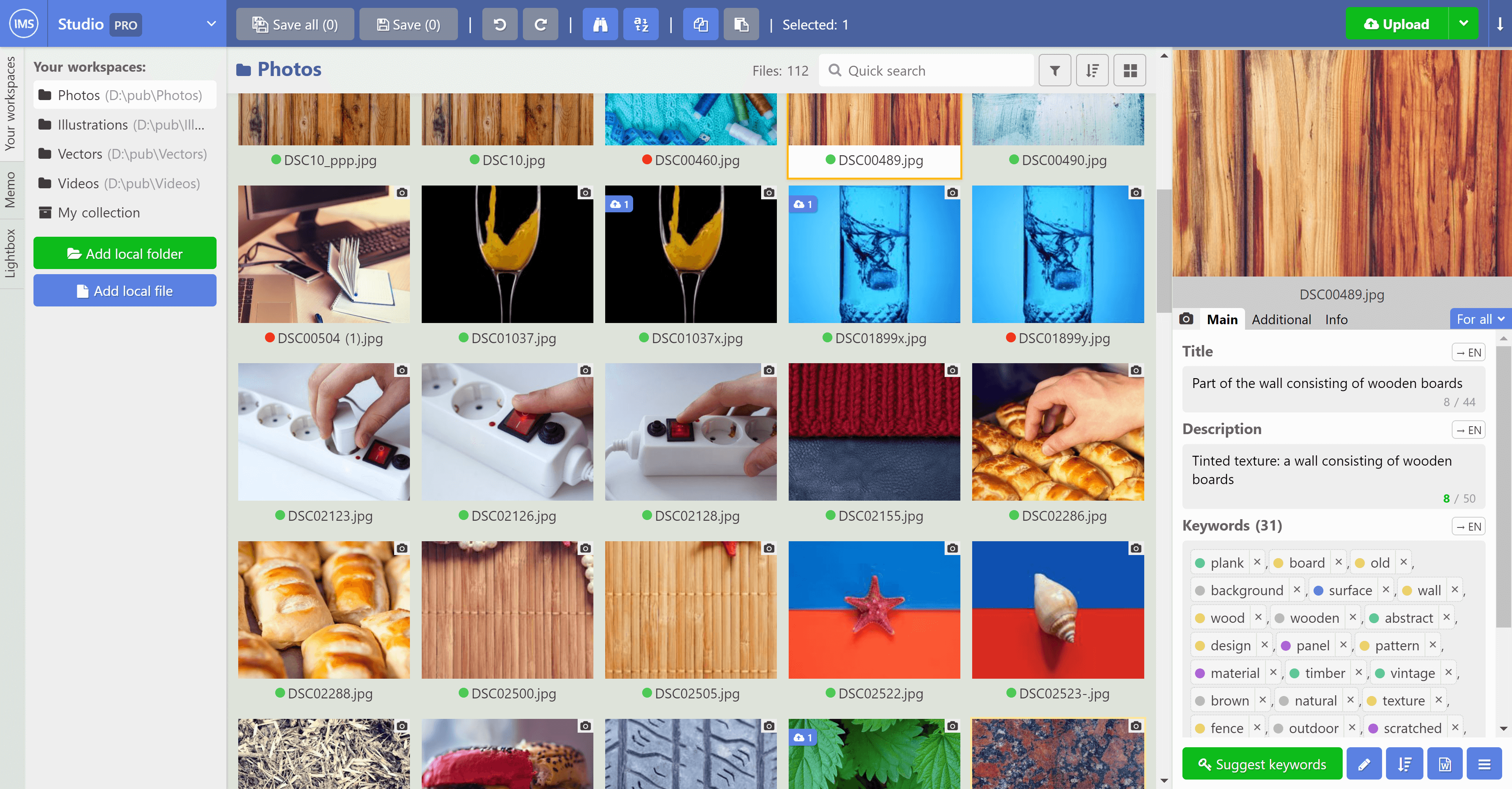 ImStocker Studio. Download it for FREE and make your microstock submission workflow more easy